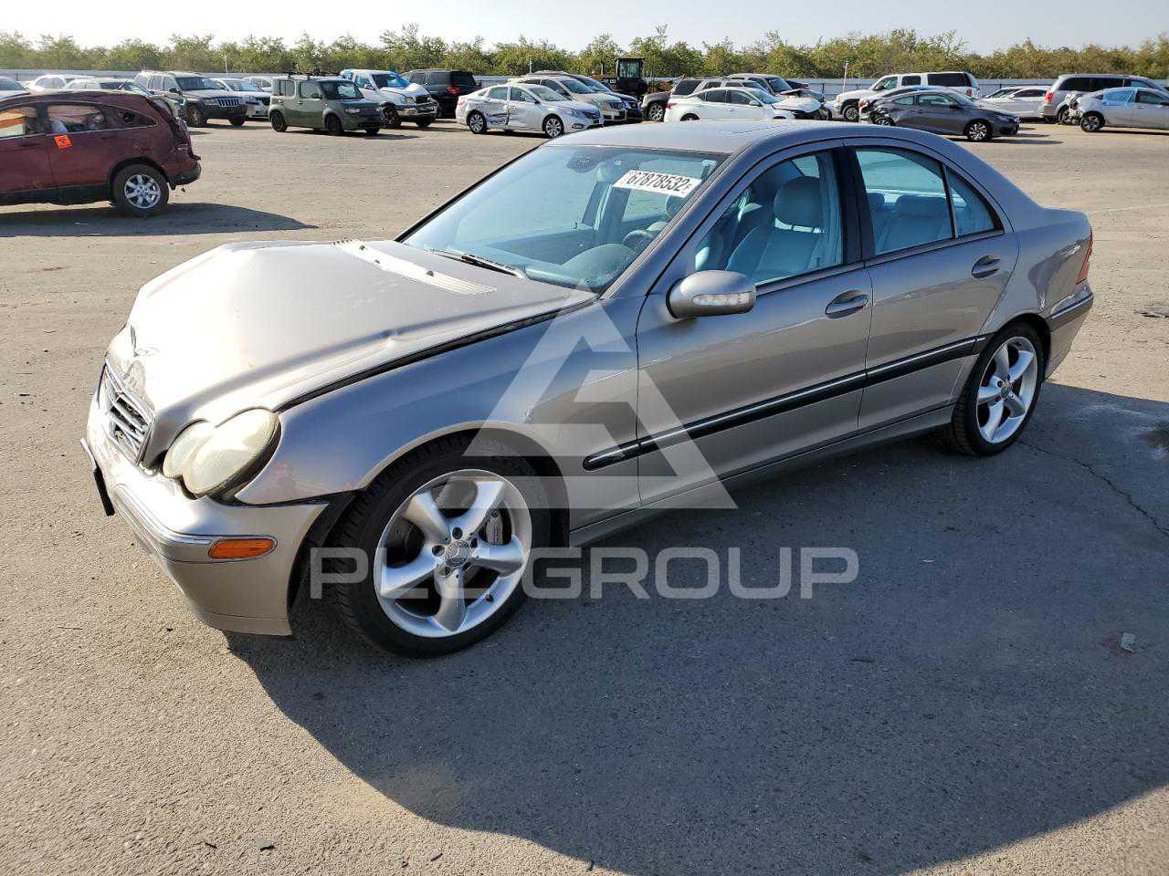2004 Mercedes Benz C 230 VIN: WDBRF40J74F508117 from the USA - PLC Group