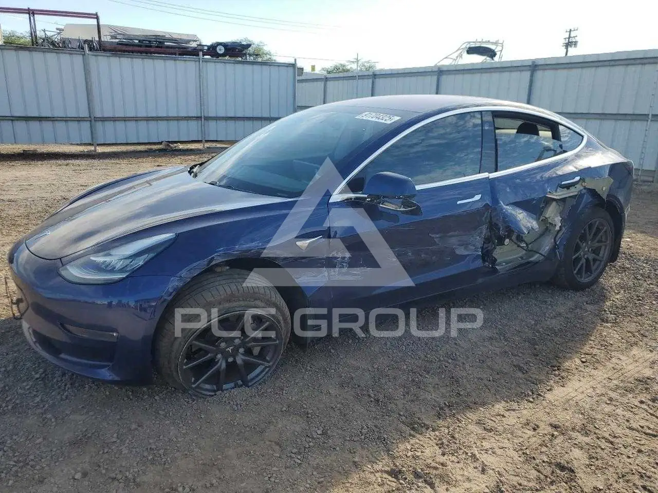 2018 Tesla Model 3 VIN: 5YJ3E1EA8JF041940 from the USA - PLC Group