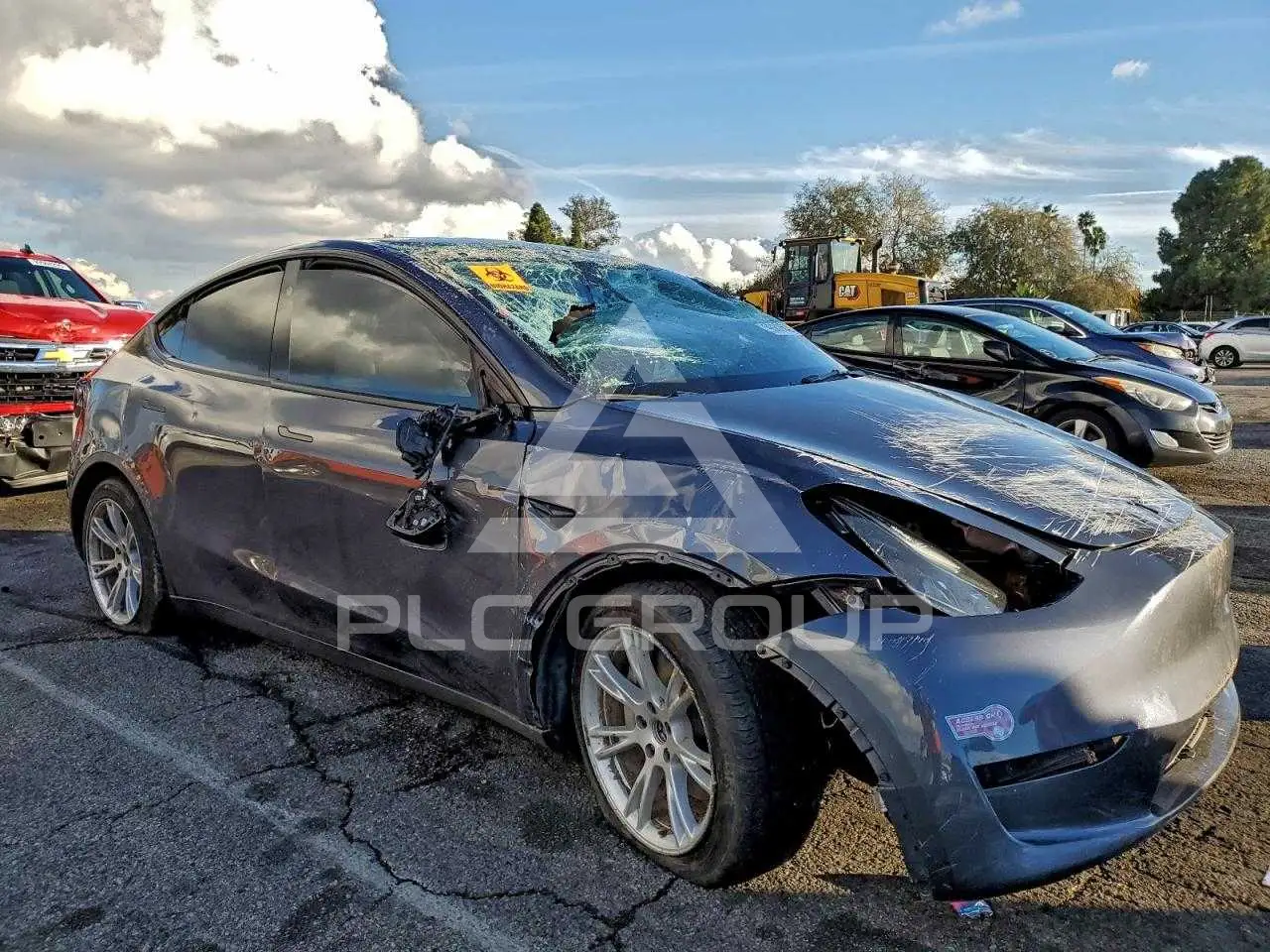 2023 Tesla Model Y VIN: 7SAYGDEE9PF865977 из США - PLC Group