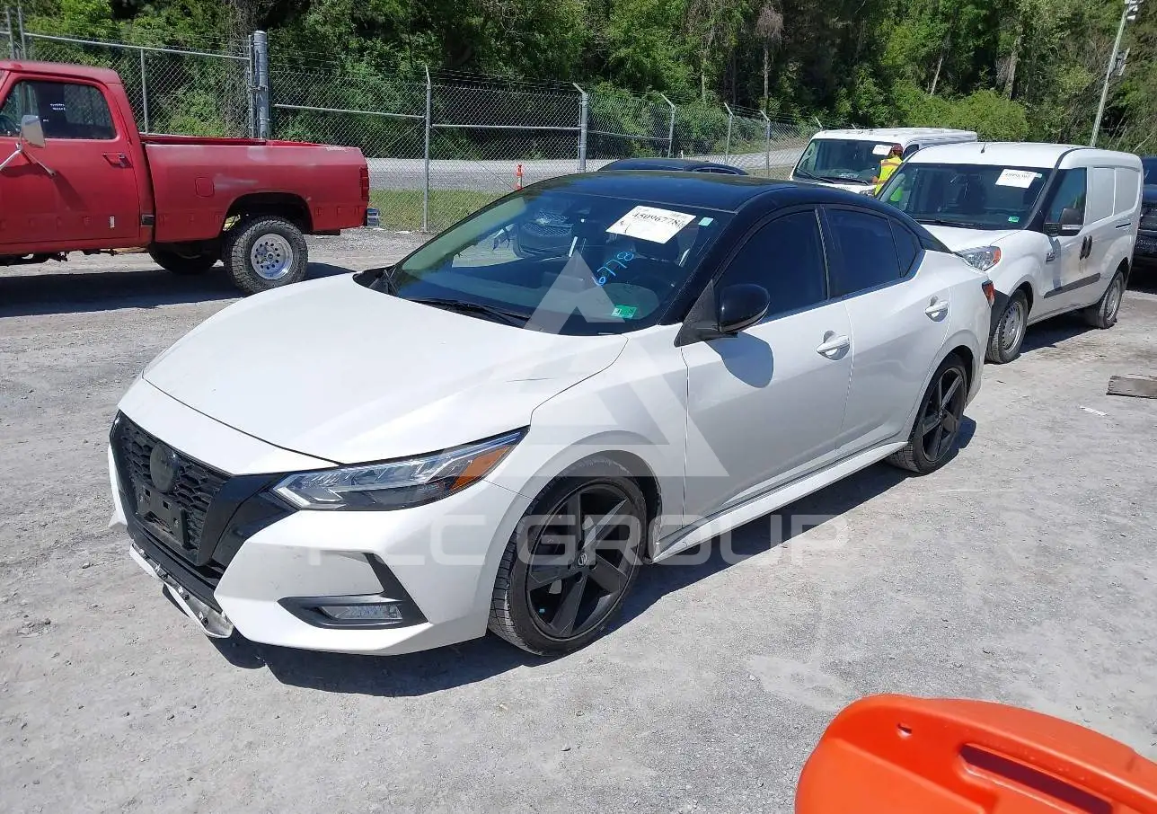2023 Nissan SENTRA VIN: 3N1AB8DV6PY242877 из США - PLC Group