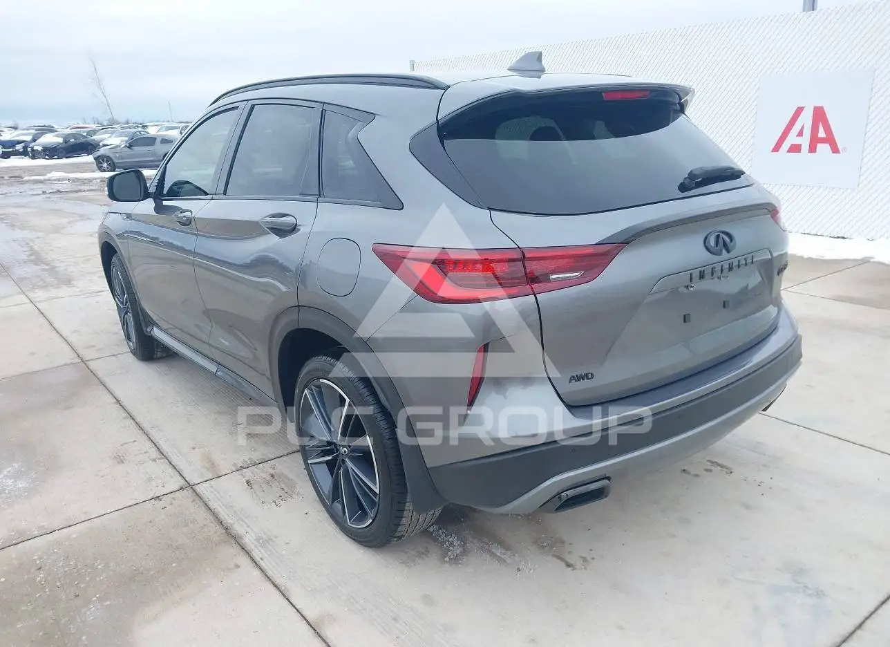 2025 Infinity QX50 VIN: 3PCAJ5FB9SF113988 з США - PLC Group