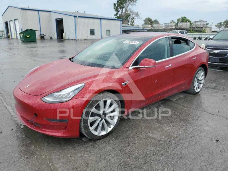 2018 Tesla Model 3 VIN: 5YJ3E1EA9JF163593 from the USA - PLC Group