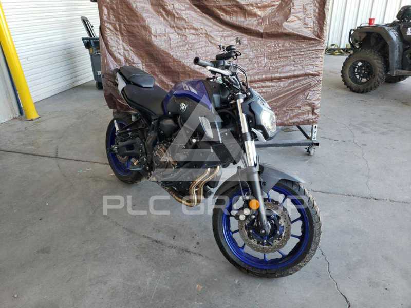 2020 Yamaha MT07 VIN: JYARM27E8LA007068 з США - PLC Group