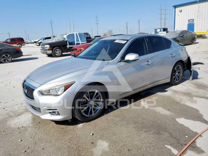 2015 Infinity Q50 VIN: JN1BV7AP8FM351077 из США - PLC Group