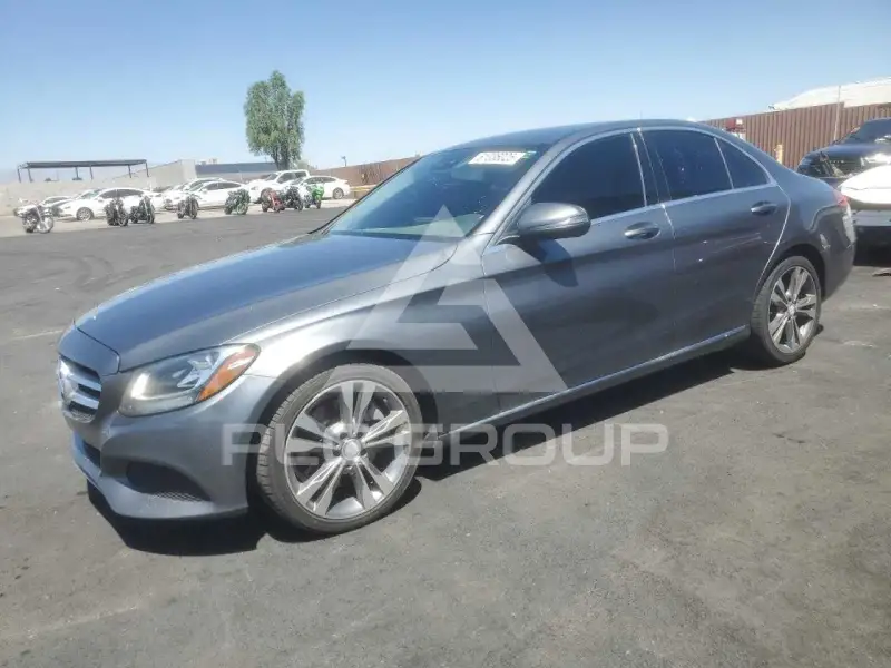 2017 Mercedes Benz C 300 VIN: 55SWF4JB0HU185193 из США - PLC Group