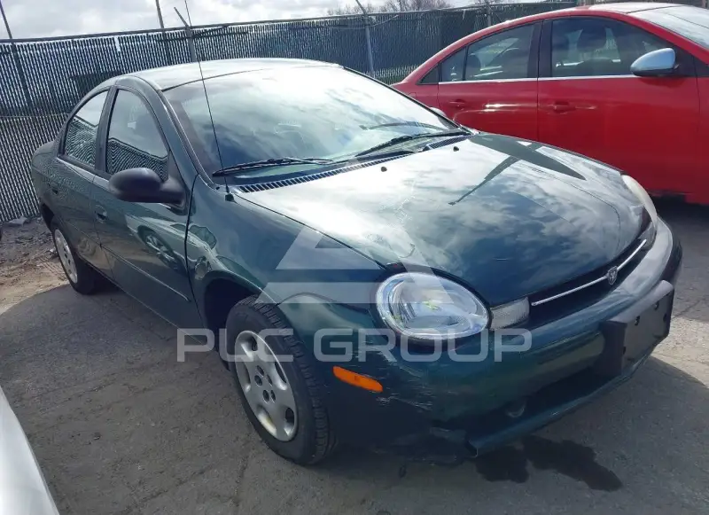 2000 Dodge NEON VIN: 1B3ES46C3YD711254 из США - PLC Group