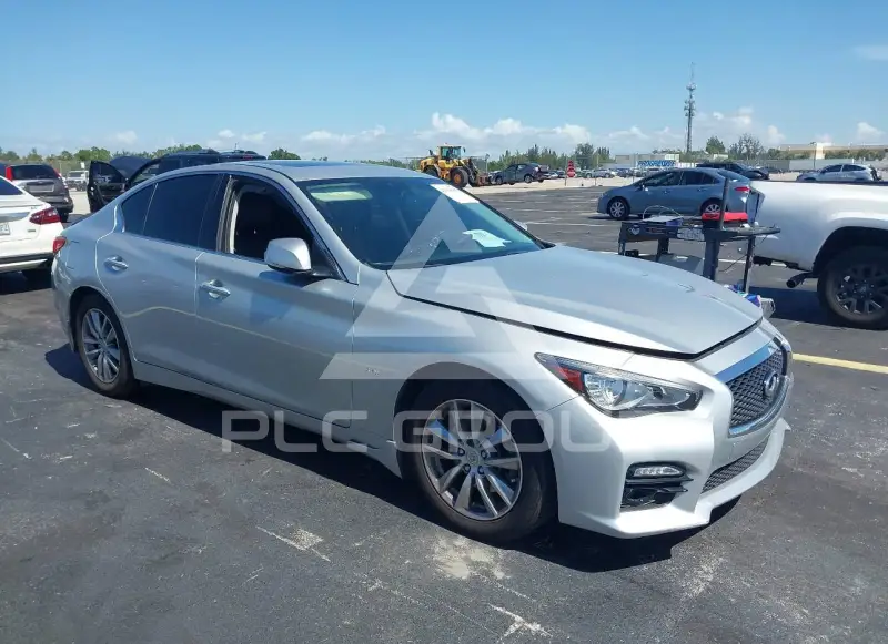 2017 Infinity Q50 VIN: JN1EV7AP4HM734515 из США - PLC Group