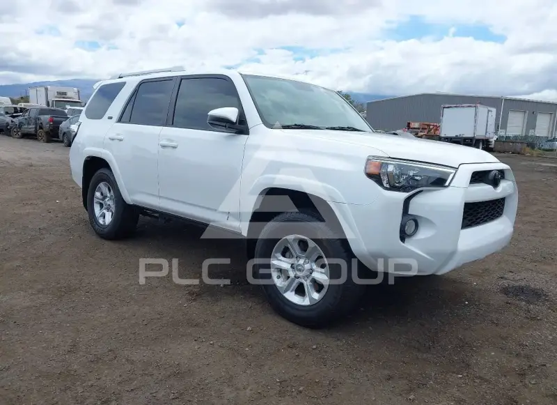 2018 Toyota 4 RUNNER VIN: JTEBU5JR4J5502873 from the USA - PLC Group